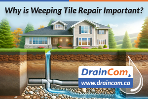 Weeping Tile System Repair to Protect Your Foundation | DrainCom
